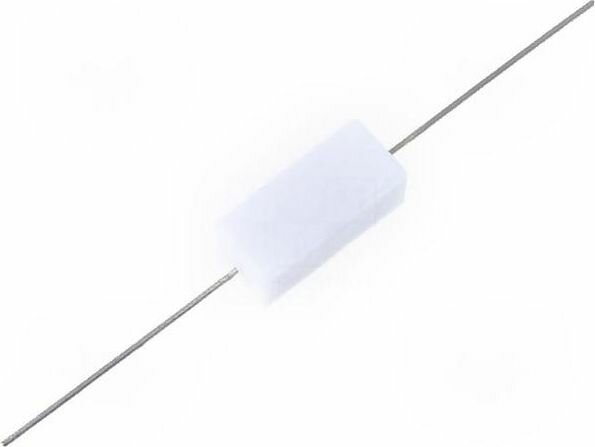 Резистор ROYAL OHM PRW05WJP820B00 Резистор: проволочный керамический THT 82Ом 5Вт 5П 10х9х22мм 1шт