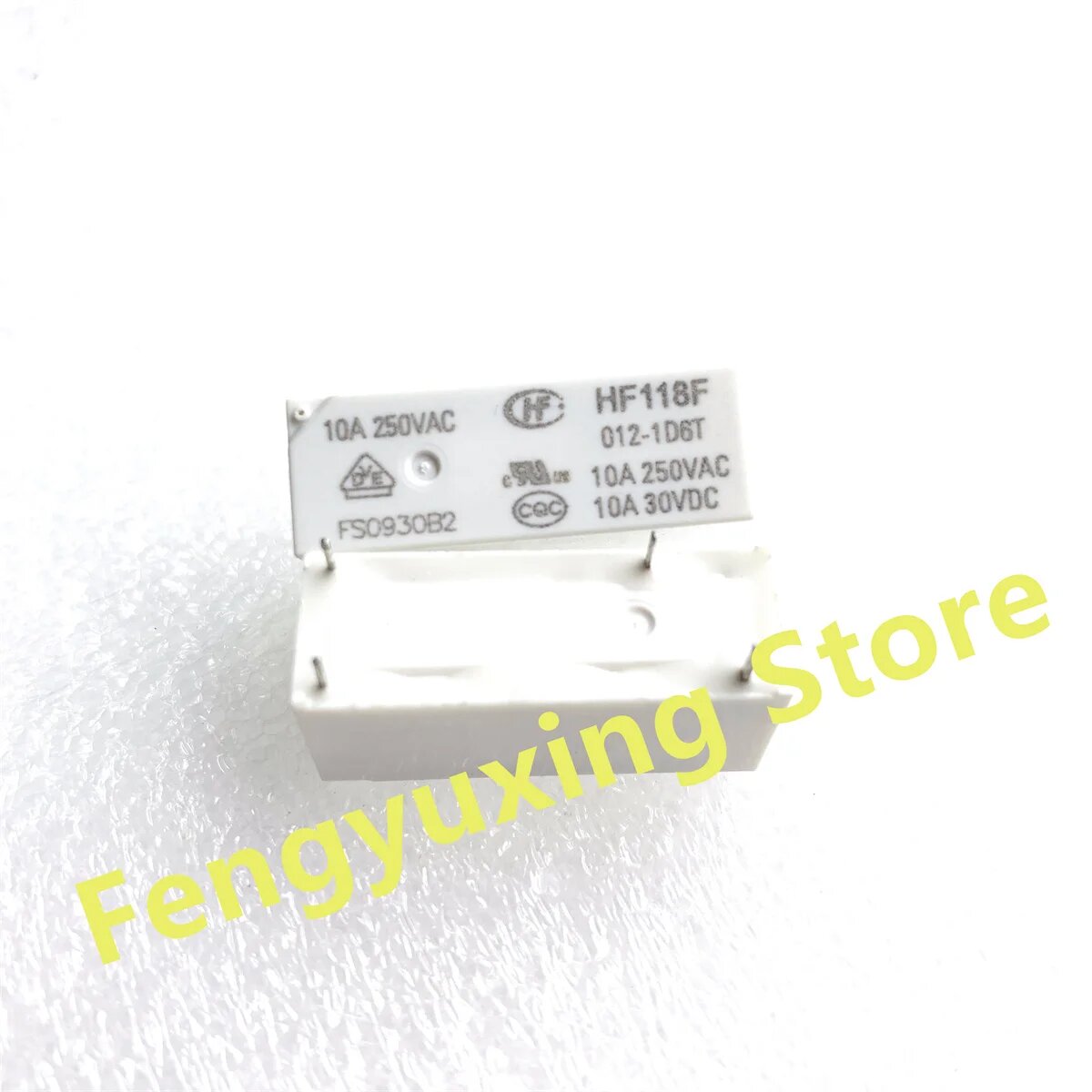 Новое запасное реле HF118F 012-1D6T, стандартное замкнутое 4-контактное реле, 12 В постоянного тока