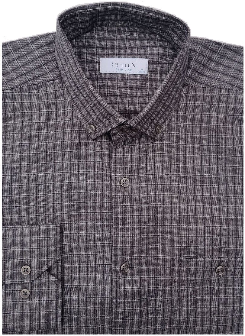 Рубашка Хлопок 100%, длинный рукав, Турция