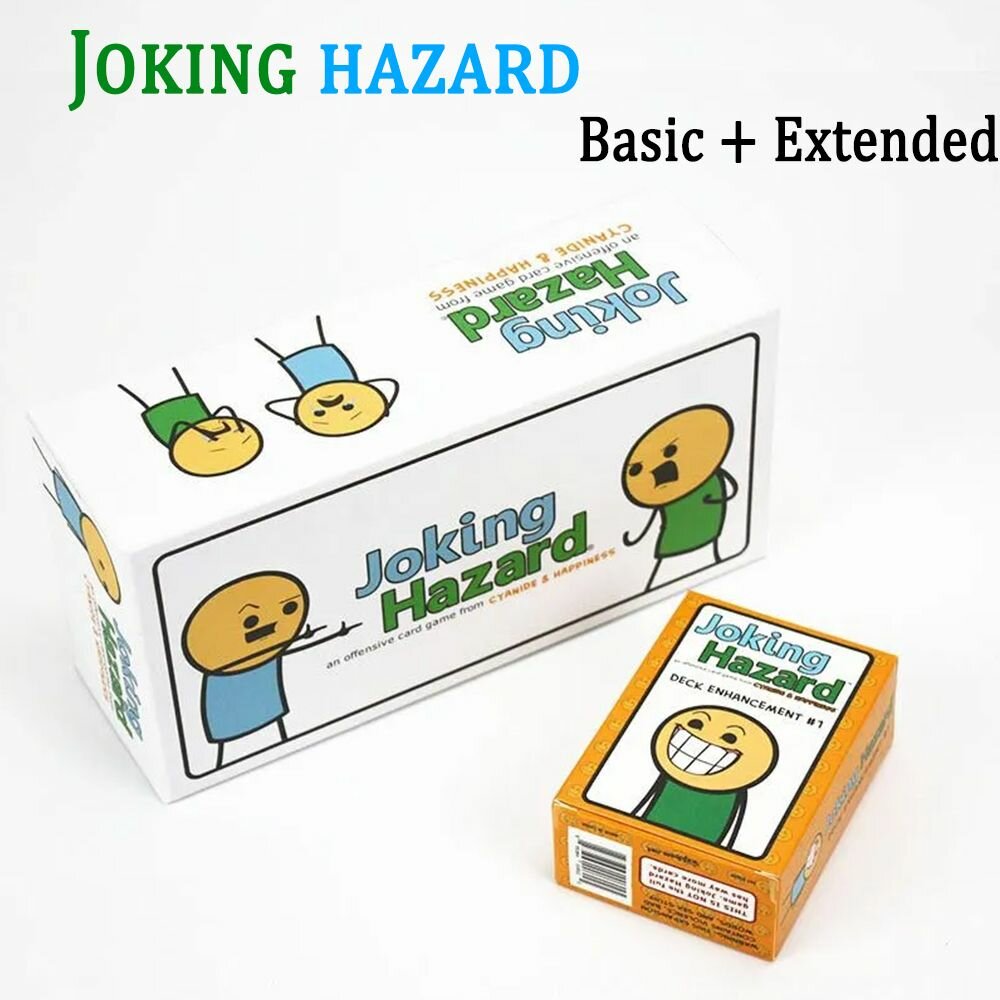 Настольная игра joking hazard Solitaire полностью английская карточная игра joking hazard