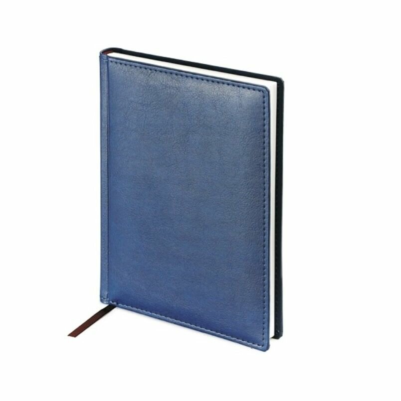 Ежедневник недатированный Attache А5 Leader, синий (3-129/01)