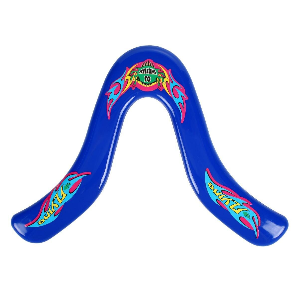 Бумеранг детский 30 см, пластик, 4 цвета, для развития координации и ловкости