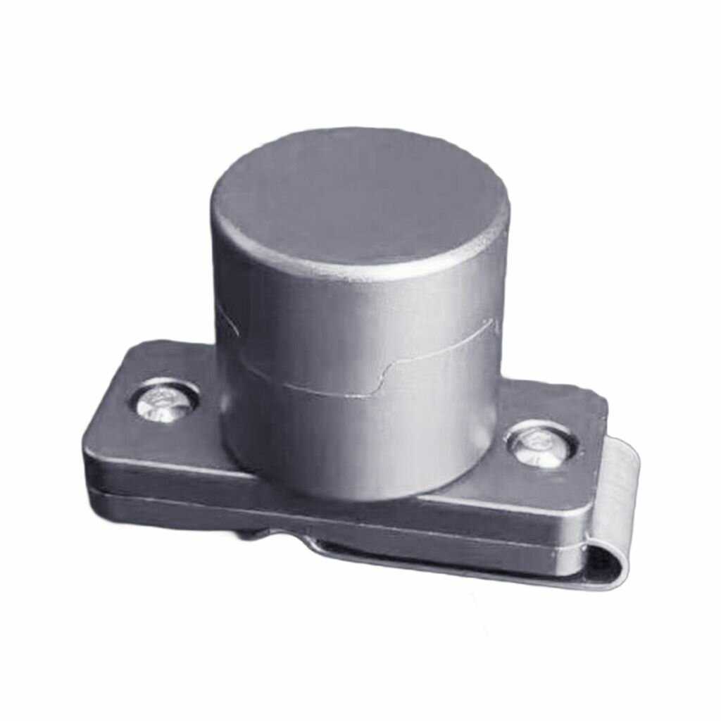 (1шт) Алюминиевая круглая шоколадная крышка с пряжкой для ремня, металлическая шоколадная оболочка-серебристо-серый