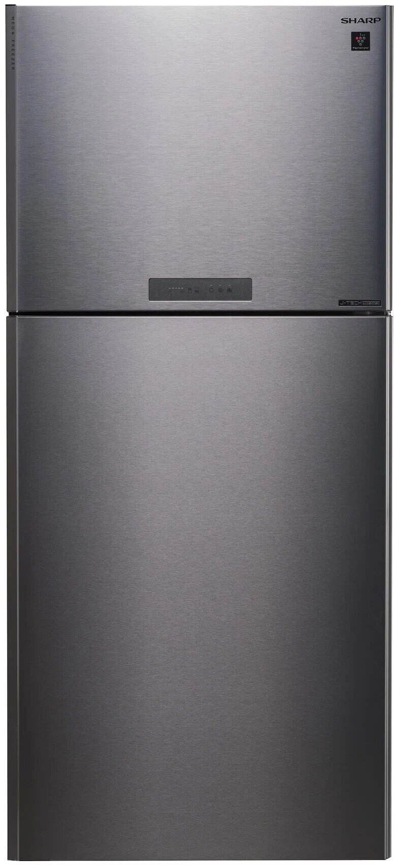 Холодильник Sharp SJXG60PMSL, инверторный компрессор, No Frost, серебристый