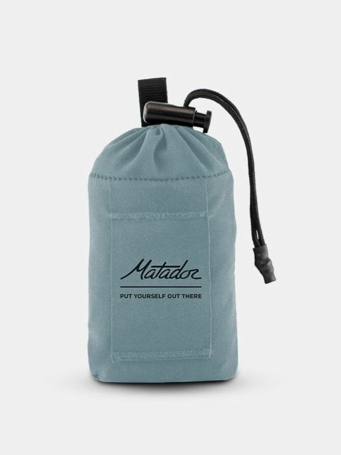 Покрывало туристическое малое MATADOR Pocket Blanket с голубым чехлом