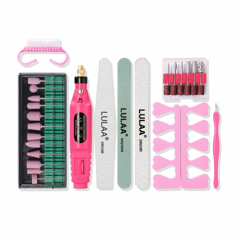 Электрическая полировочная машина для ногтей, портативный мини-USB, высокоскоростная, набор инструментов для маникюра