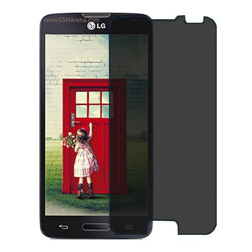 Скрин Мобайл защитный экран для LG L90 D405 из нано стекло 9H приватное