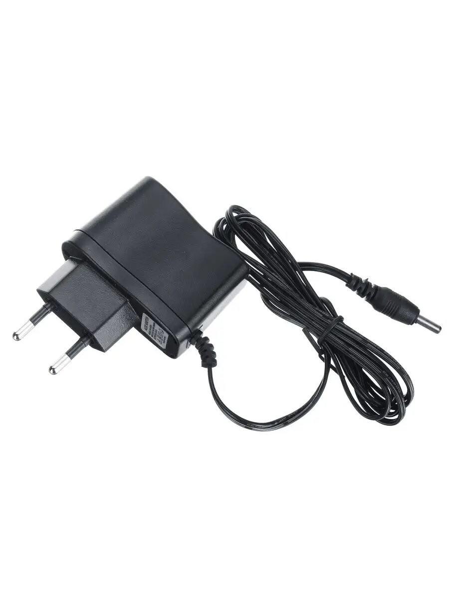 Блок питания/зарядное устройство для приставки Dendy, 9V, 500 mA, черный