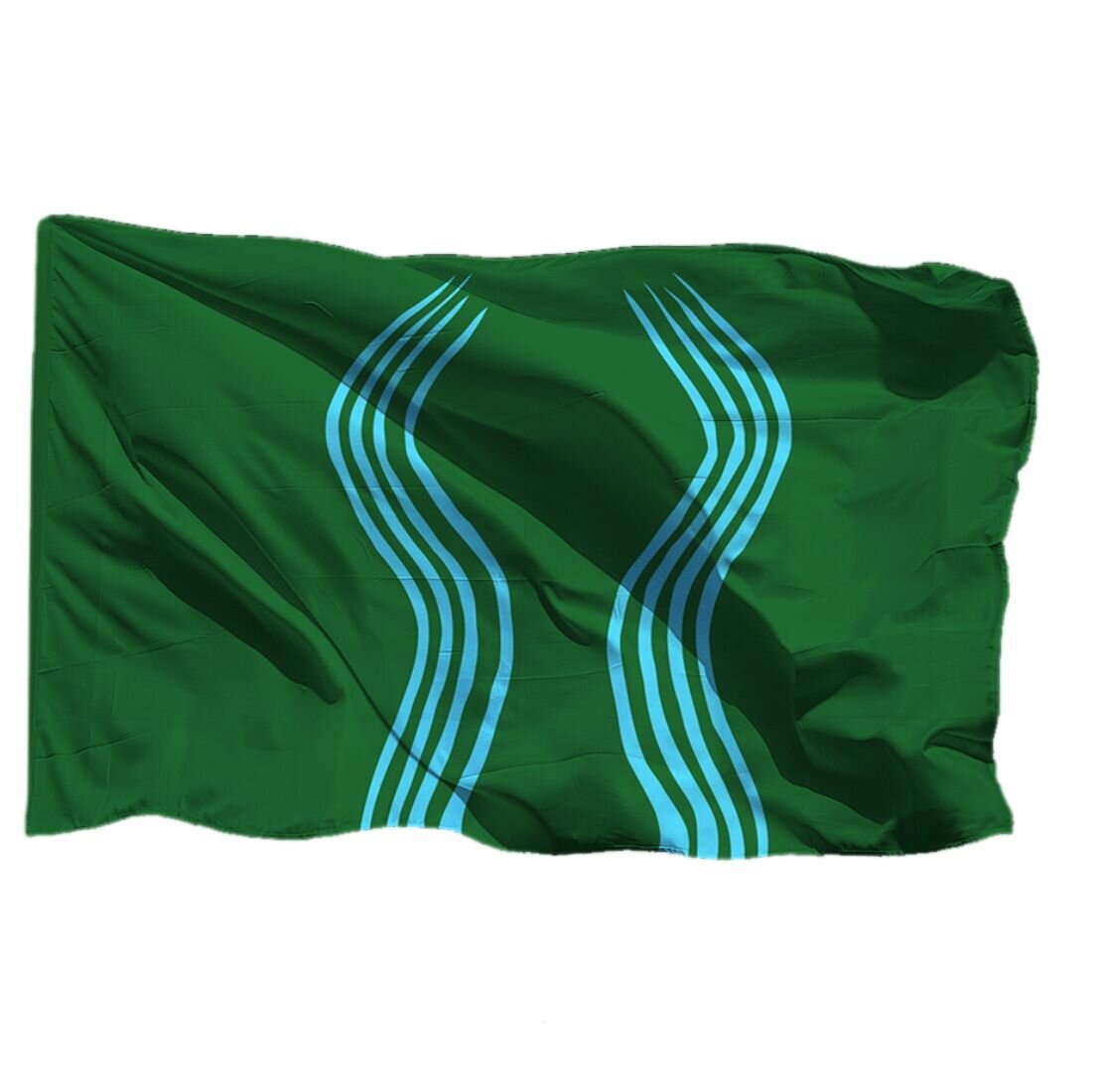 Флаг Скорбящих из Fallout Фоллаут 70х105 см на сетке для уличного флагштока