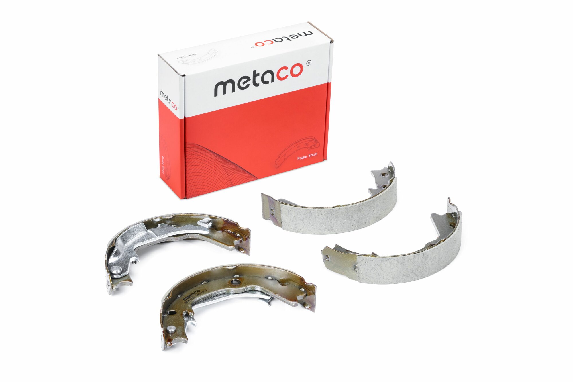 Колодки ручного тормоза METACO, Hyundai Хендай Getz Гетз, 58305-2KA00, 58350-1CA00, 3030-018, комплект