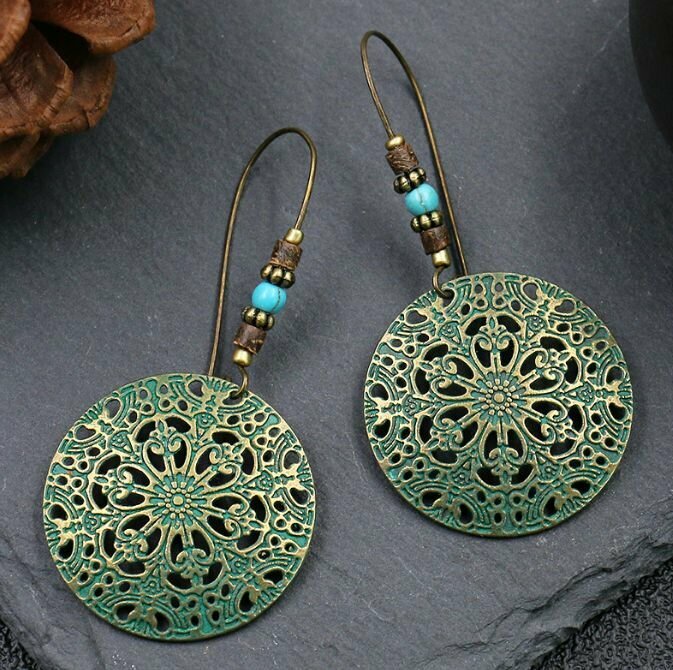 Серьги, эмаль