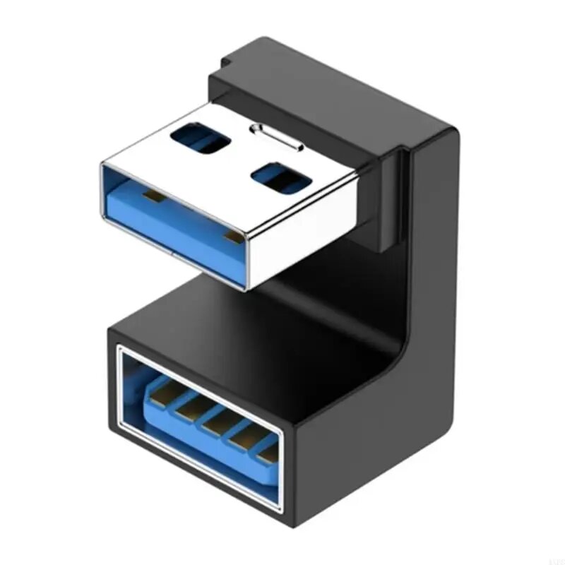 Угловой USB 3.0 кабель-переходник тип A на тип A
