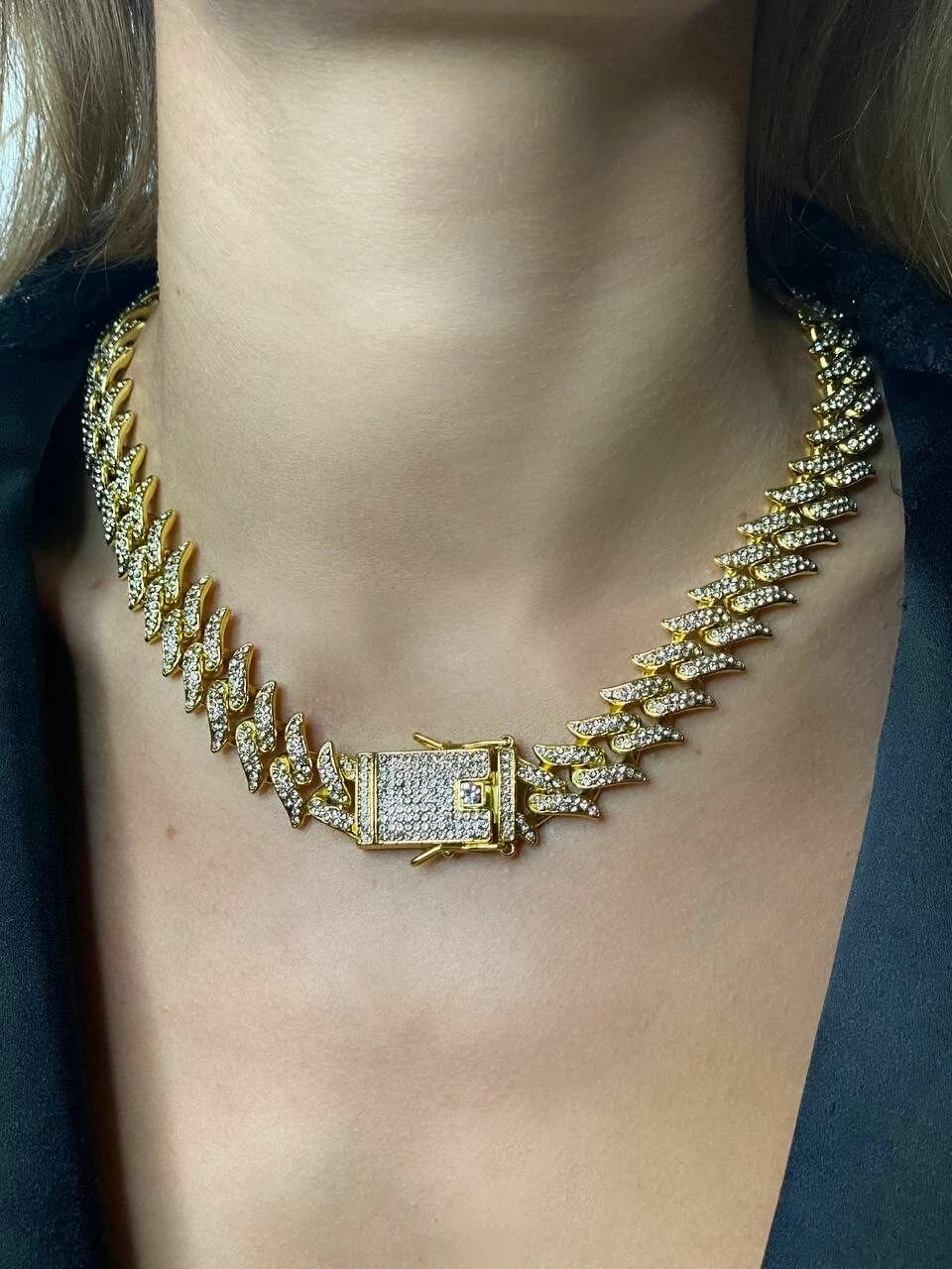 Цепь Lipao Collection, золотистый — фото 1