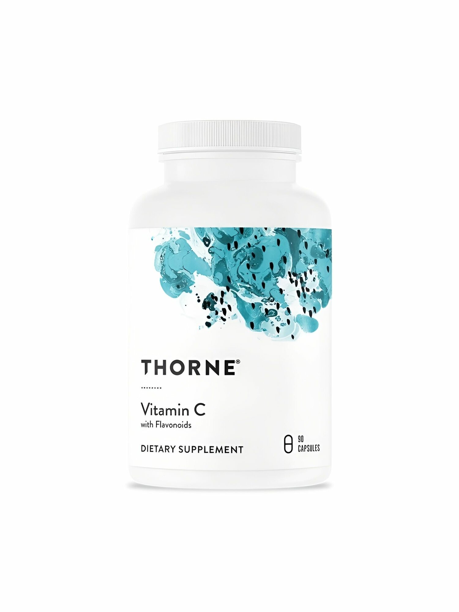 Thorne Research Vitamin C with Flavonoids, Витамин Cи с флавоноидами 90 капсул