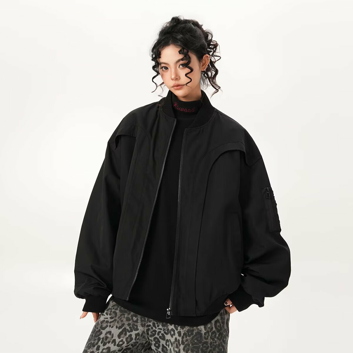 Куртка кожаная