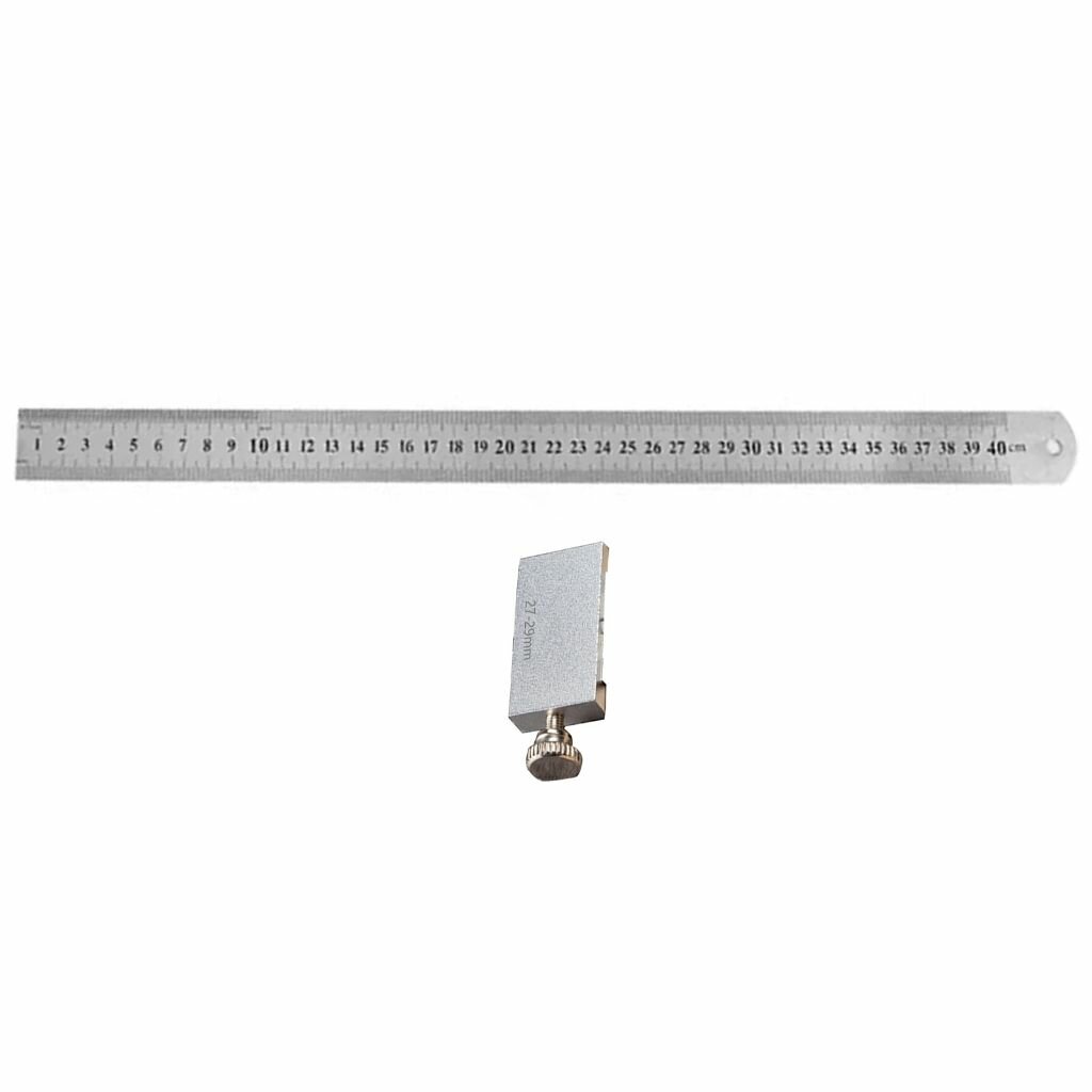Разметочная линейка с фиксатором
