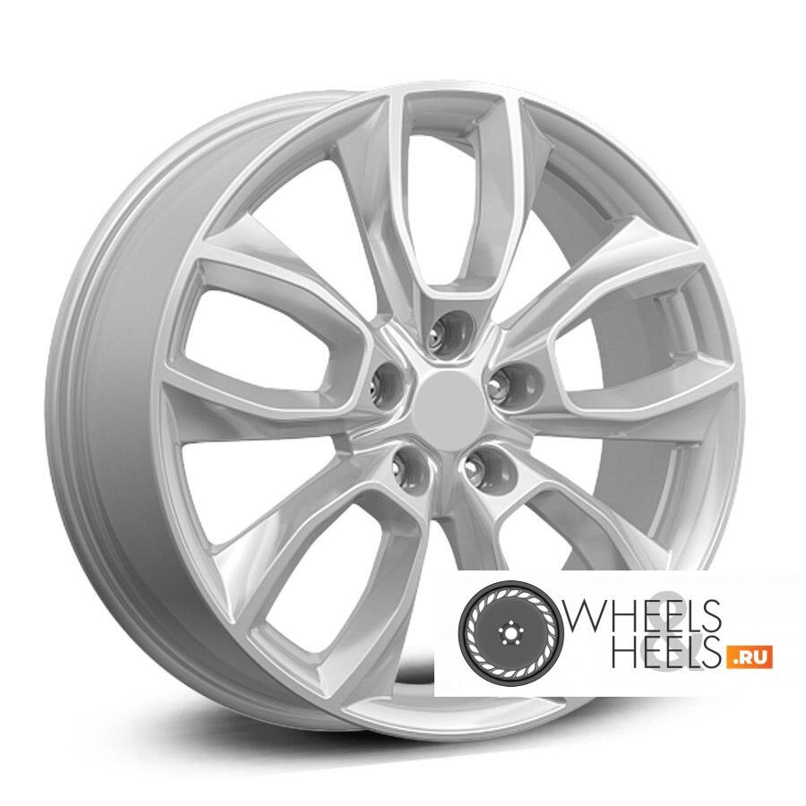 Диск автомобильный литой Premium Series КР001 Uni-S_Belgee X70 18x7 5x114.3 et45 dia60.1 Насыщенный серебристый