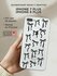 Чехол на Apple iPhone 7 Plus / Айфон 7 Плюс с принтом "Black bows", прозрачный