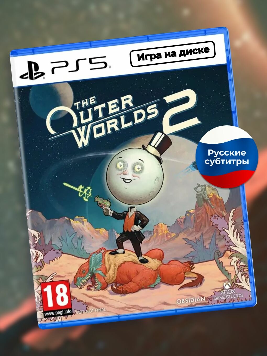 Видеоигра The Outer Worlds 2 для PS5 диск с русскими субтитрами