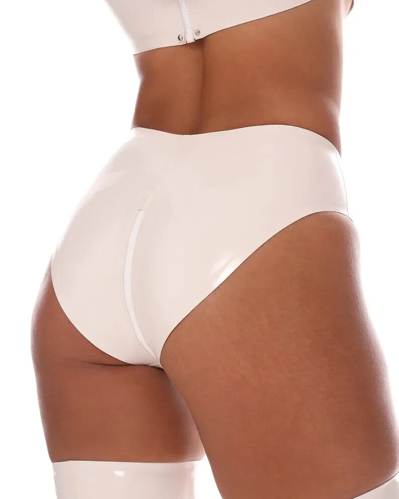 Латексное боди Eurocat Suits Белый, S, pants2