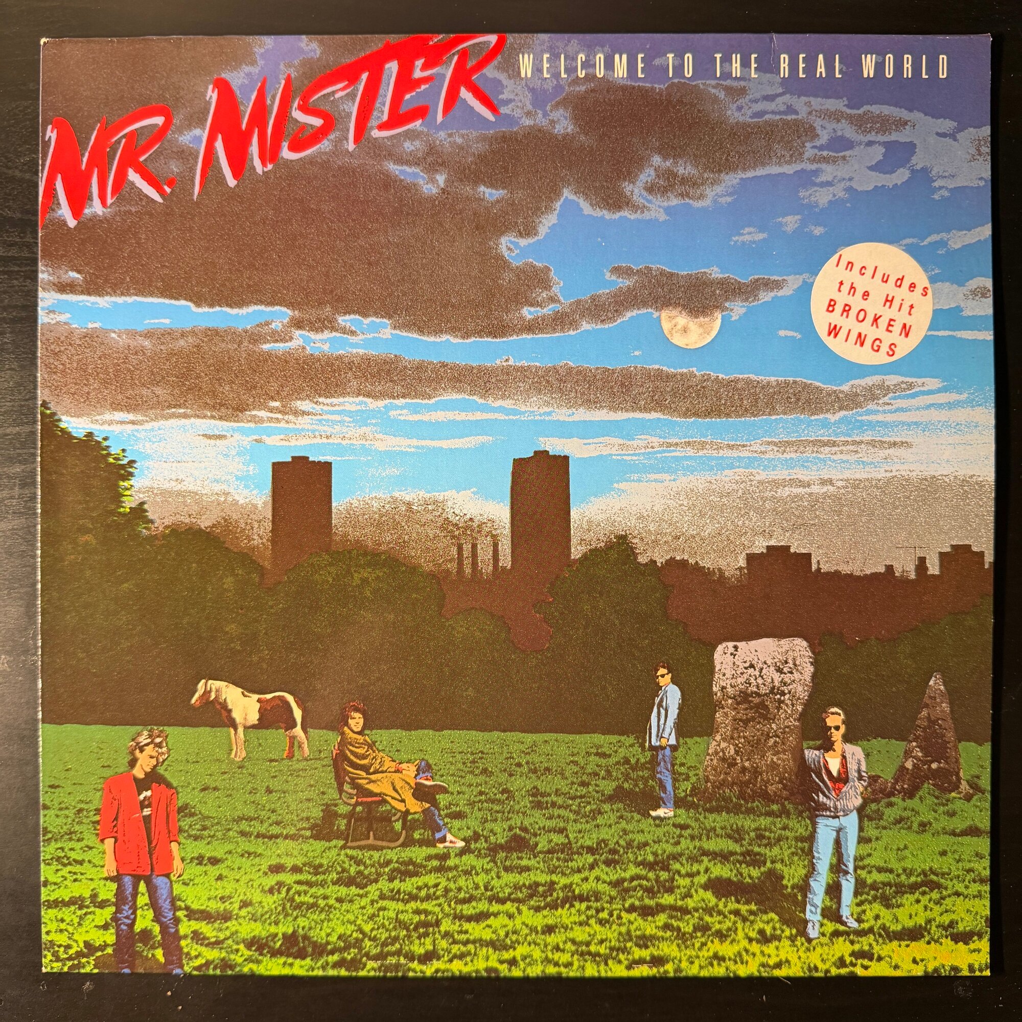 Виниловая пластинка Mr. Mister - Welcome To The Real World (Германия 1985г.)