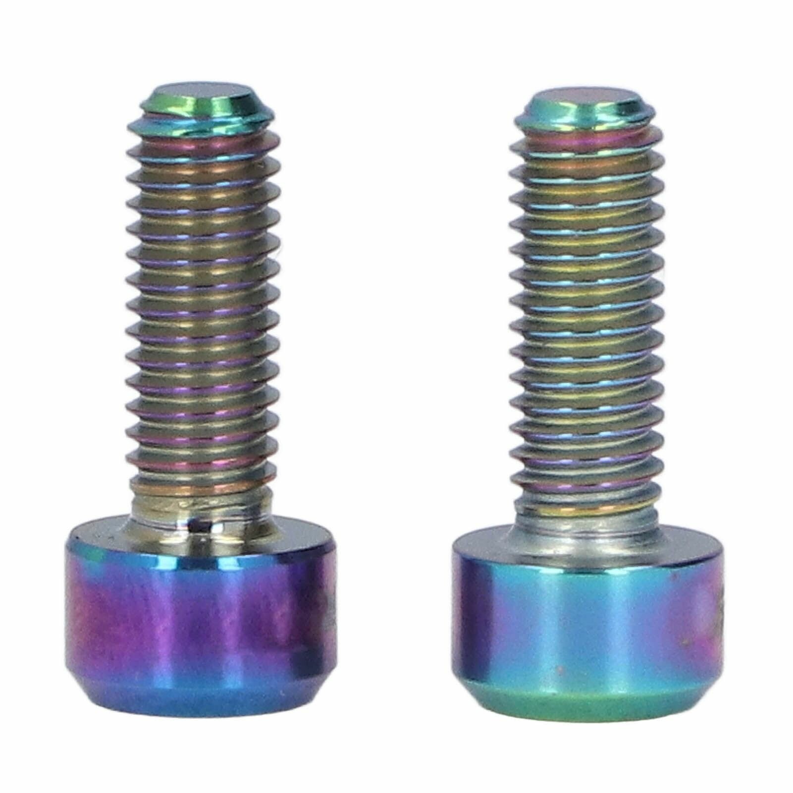 Винты DEWIN RISK, M5x14 мм, титан, для дроссельной заслонки, 2 шт.