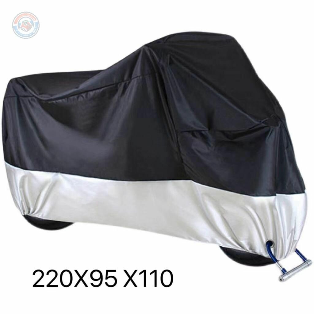 Универсальный водонепроницаемый чехол для мотоцикла, скутера и мопеда, защита от дождя, солнца и снега, прочный тент с ремнями крепления, компактная сумка для хранения