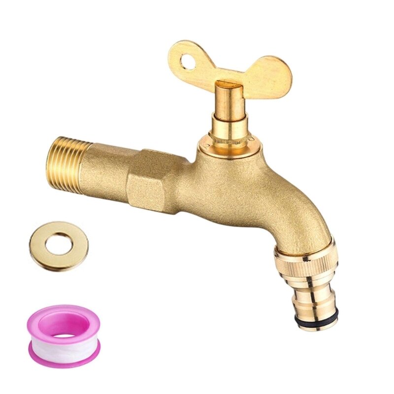 Морозостойкий уличный кран с ключом