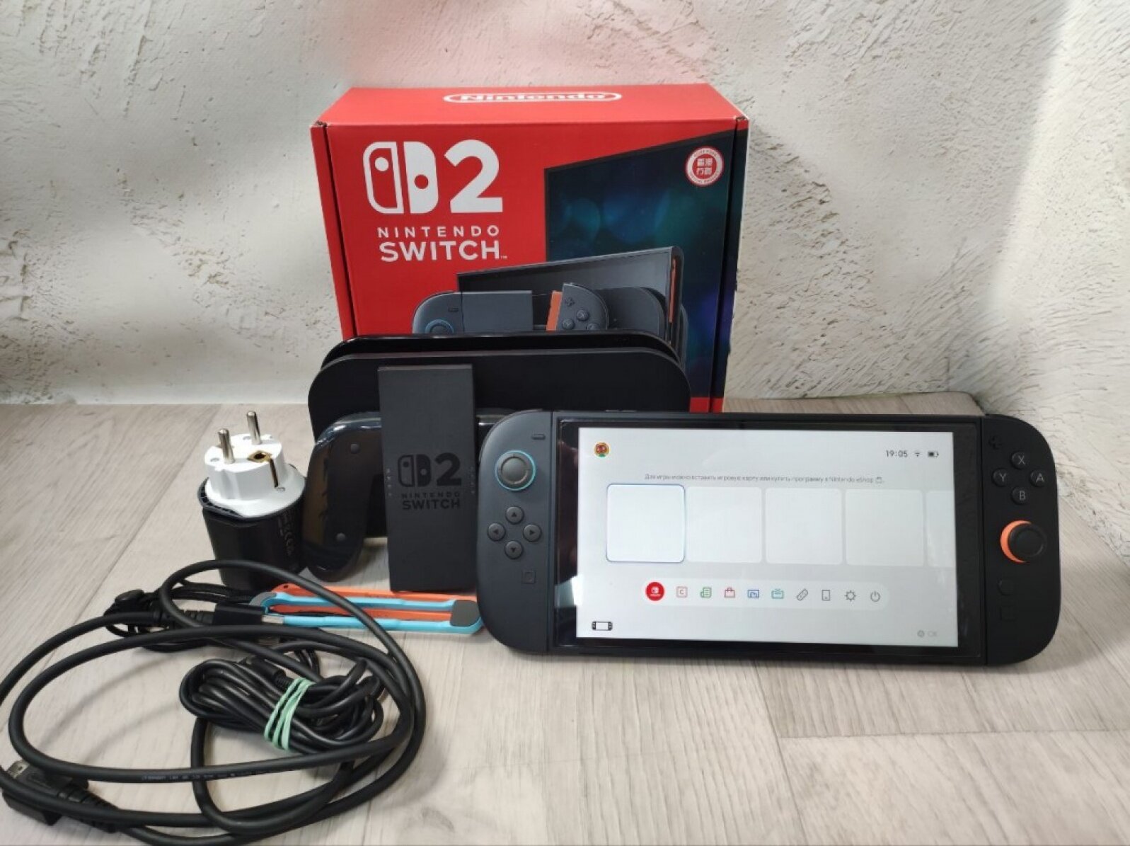 Портативная игровая консоль Nintendo Switch 2, 256 Гб, Черный