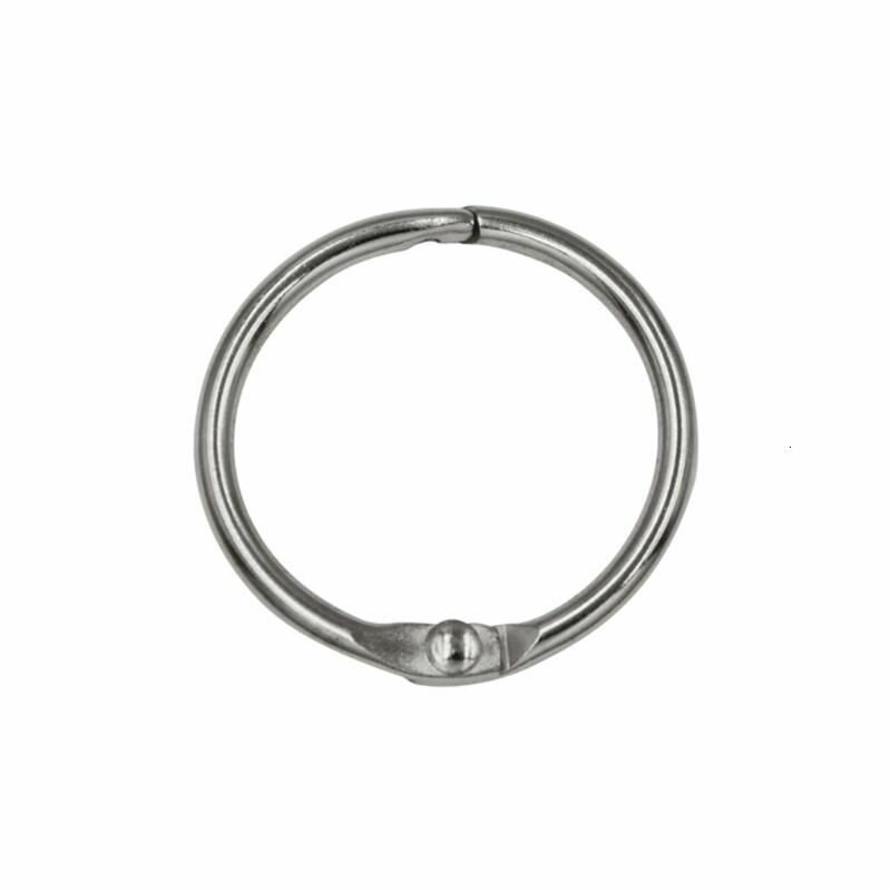 Металлические кольца для переплета, 2,5 на 25 мм - деятельность книжного круга