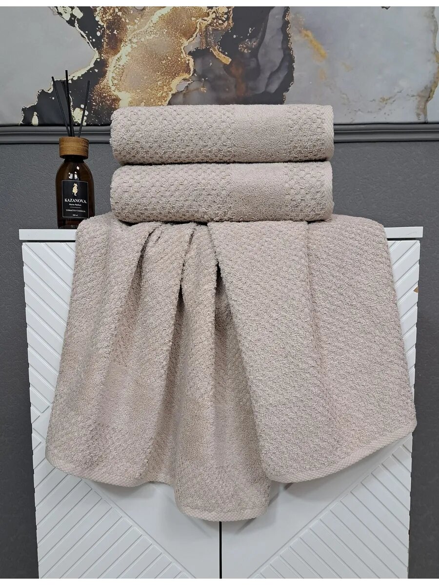 Набор махровых банных полотенец Kazanov.a