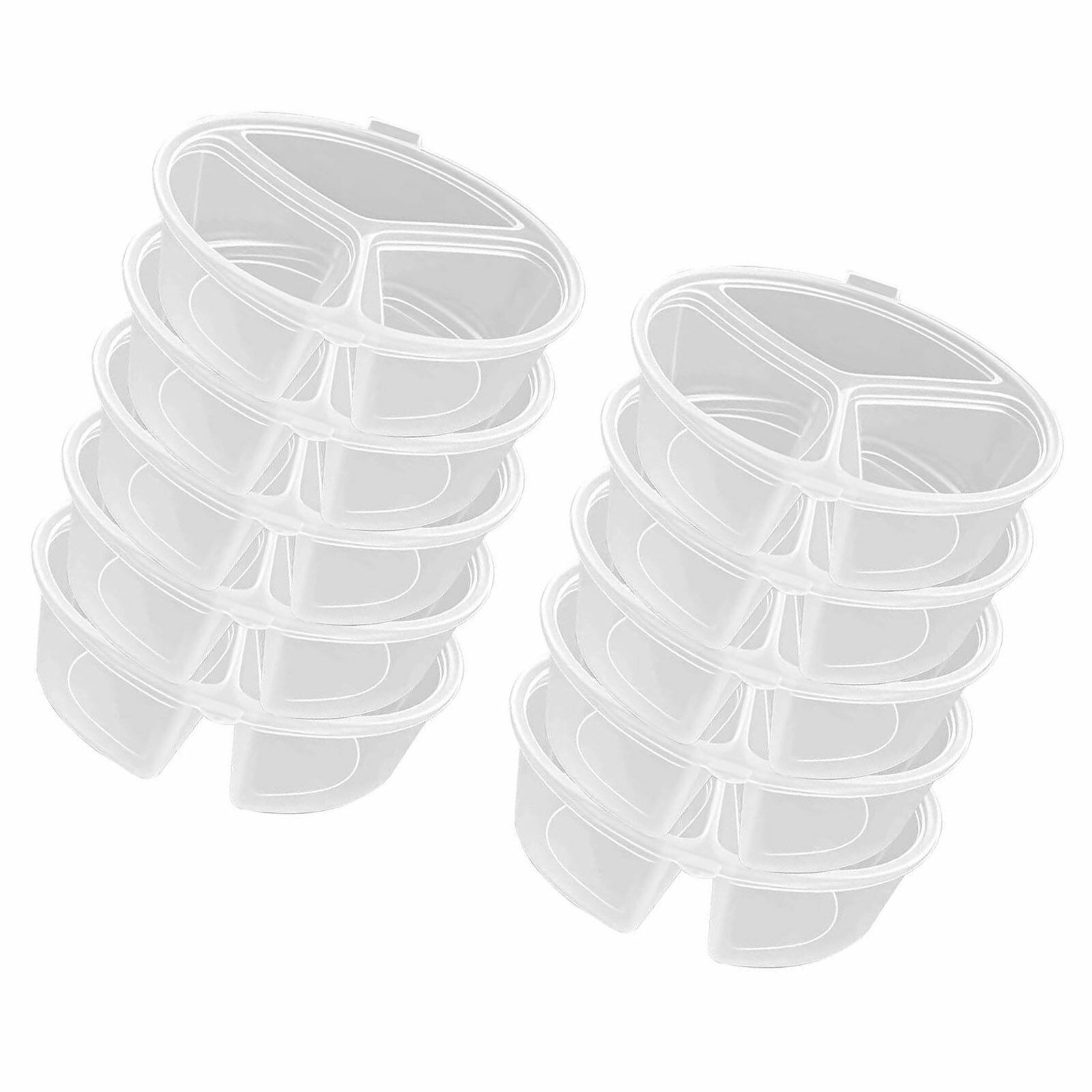 Одноразовые пластиковые контейнеры для соусов и заправок