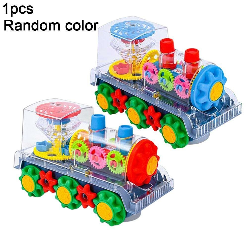 Развивающая музыкальная игрушка для малышей; Интерактивный паровозик