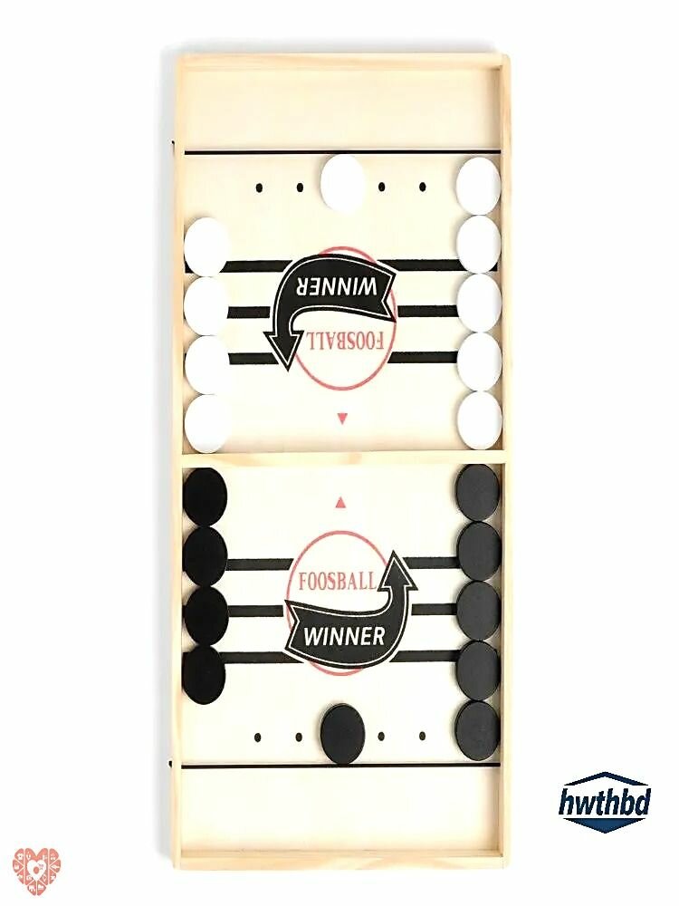 Настольная развивающая игра "Загони шайбы", Вышибашки,