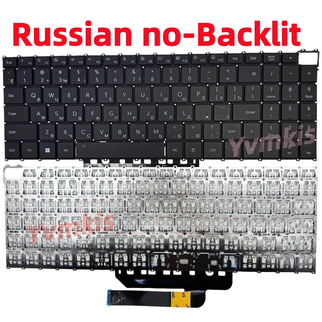 Клавиатура XIN-JIMY для Honor MagicBook X 16 BRN-F56 BRN-F58 Ru no-Backlit