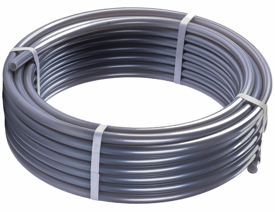 Труба стабильная ROMMER PE-Xa/Al/PE-RT 20х2,9 мм серая (бухта 100 м) RPS-0001-002029
