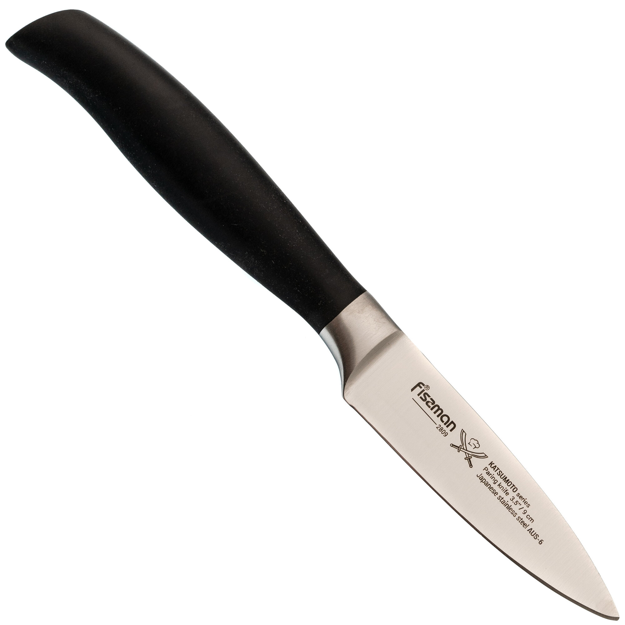 Кухонный нож Овощной FISSMAN KATSUMOTO, 9 см