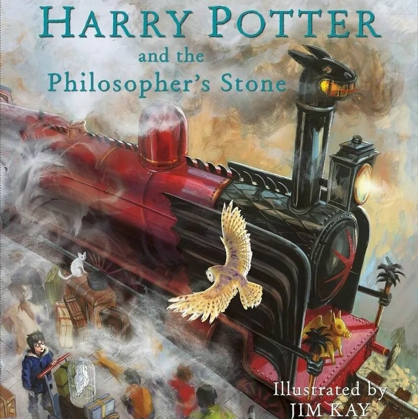 Harry Potter and the Philosopher's Stone Illustrated Edition