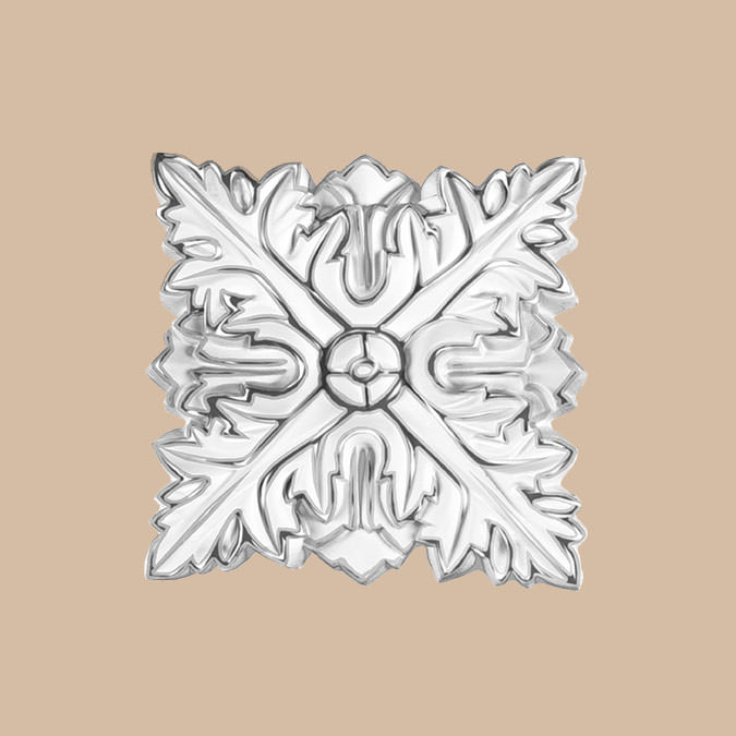 Орнамент Крашенный Decomaster 71010-60 В100хШ100хД20 мм / Декомастер.