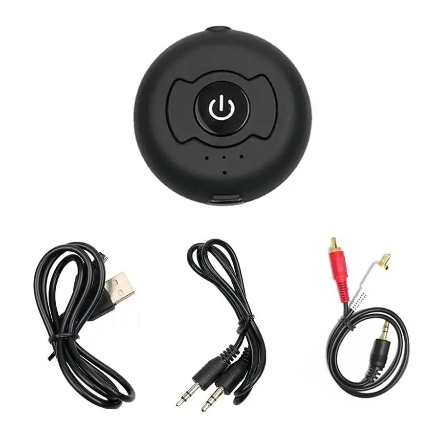 Аудиопередатчик Bluetooth Spliter 5,0 для телевизора, подключение к ПК, 2 наушника, 3,5 мм AUX, низкая задержка, беспроводной стереофонический адаптер