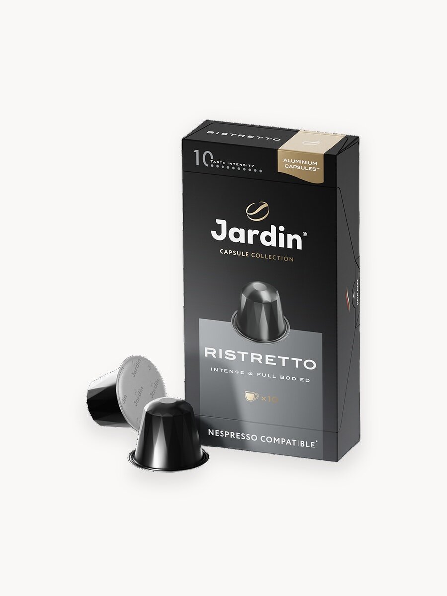 Кофе в алюминиевых капсулах Jardin Ristretto, 10 шт