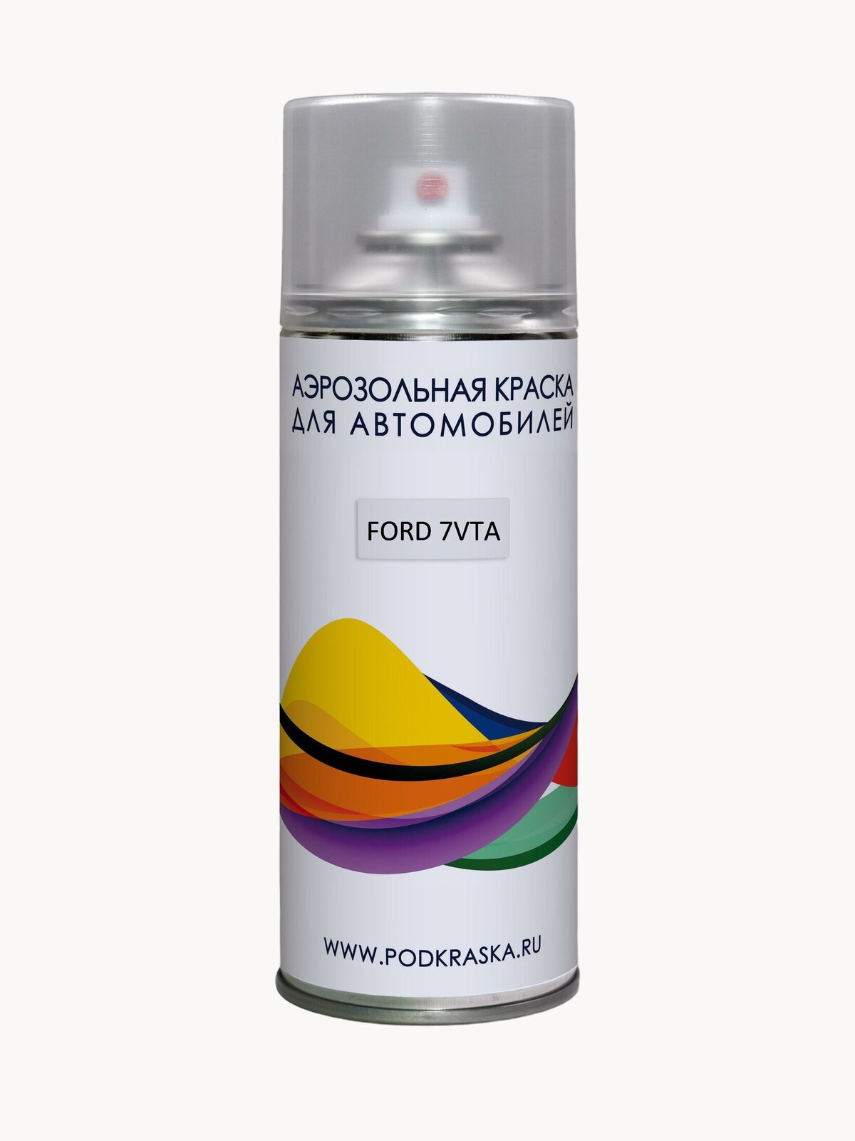 Автоэмаль 7VTA (7VT, 7VTAWWA) Ford Белый, Frozen White, BLANC GLACIER. Аэрозольный баллон