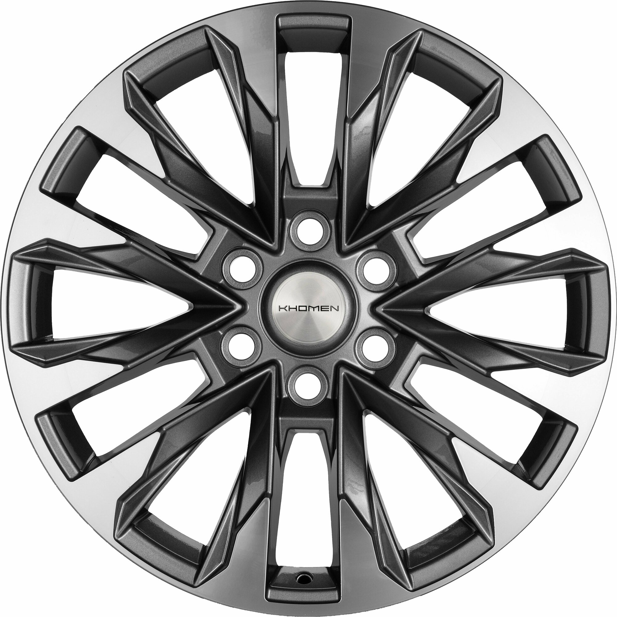 Диски легковые литые 8.0*20 6*139.7 et36 h100.1 Khomen Wheels 2010 GRT(цвет)