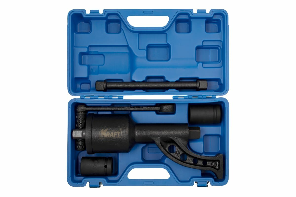 KRAFT Гайковерт механический усиленный 1” с головками 32,33 мм KT 705076
