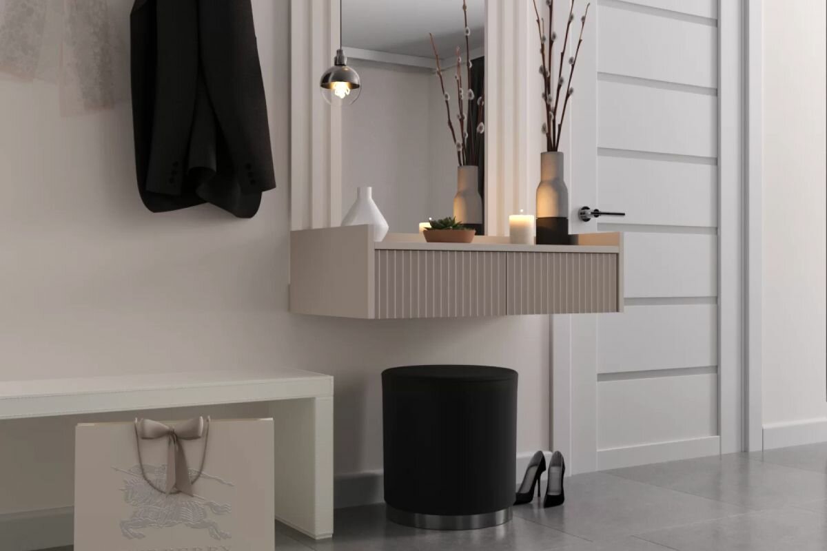 Тумба подвесная Салерно 2.3 Сантьяго для документов для книг для одежды 80*22*35