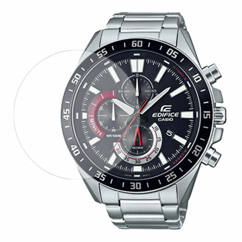 Скрин Мобайл защитный экран для часов Casio EFV-620D-1A4VUEF из гидрогелевая плёнка прозрачная