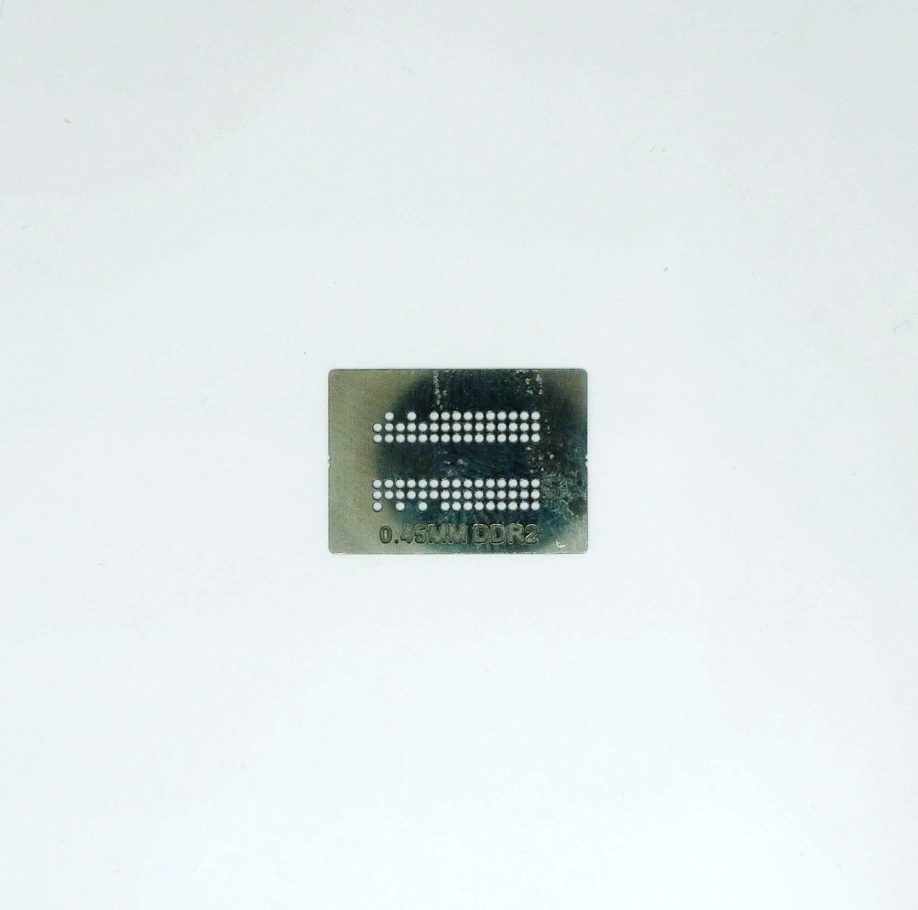 Трафарет BGA для реболлинга DDR2 0.45 мм