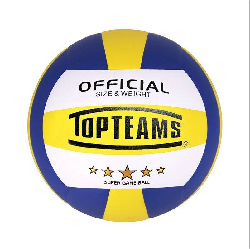 Мягкий волейбольный мяч № 5, наклейка для машины, волейбол для сдачи вступительного экзамена в среднюю школу, соревнование для студентов, специальный пляжный волейбольный мяч № 5, надувной волейбольный мяч, одноштучный дропшиппинг