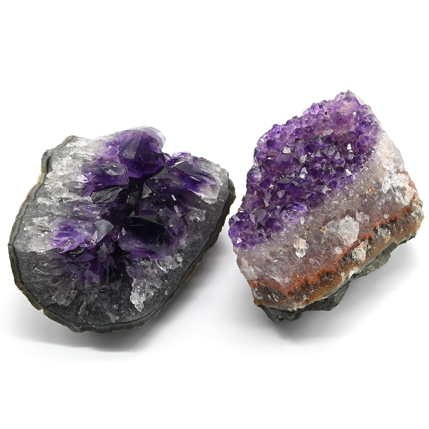 Друза Аметист Бразильский 88*60*43мм, 290-319г .