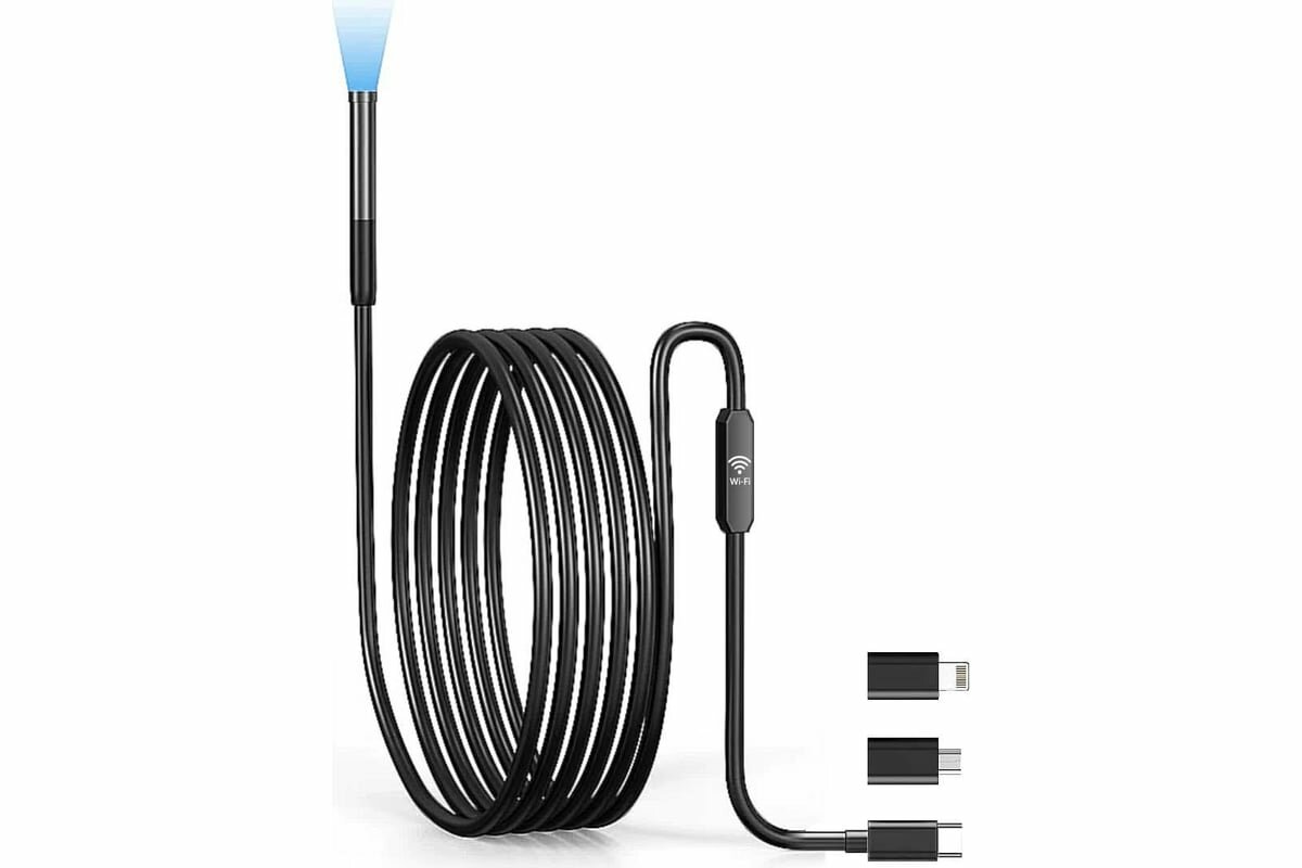 Видеоэндоскоп iCarTool USB, 2Мп, 1920x1080, 1м, 7.9 мм зонд IC-V801